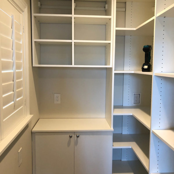 Custom Pantry Design | Pantries With Butcher Blocks & Other Accessories