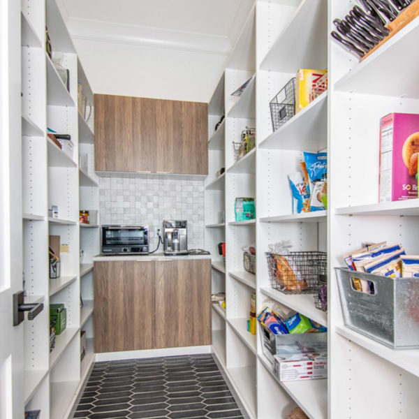 Custom Pantry Design | Pantries With Butcher Blocks & Other Accessories
