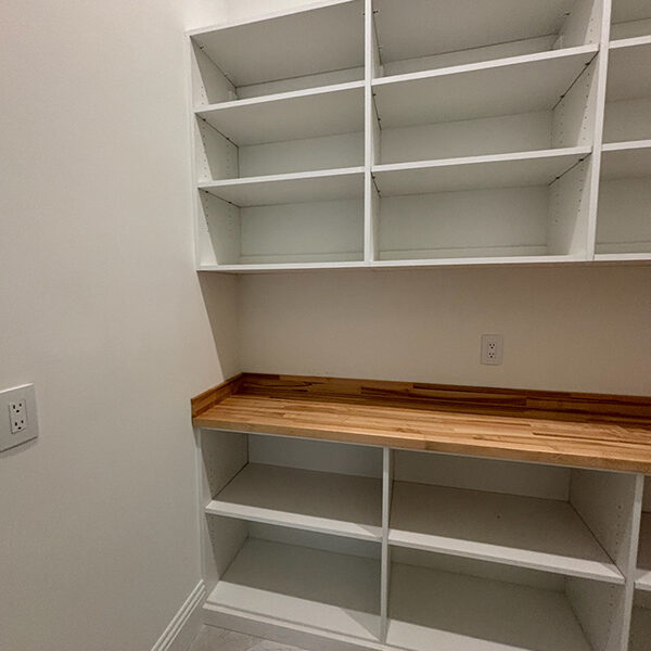 Custom Pantry Design | Pantries With Butcher Blocks & Other Accessories